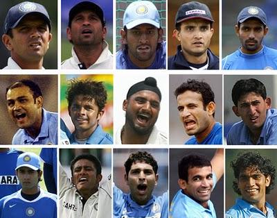 Indian Cricket Team-World cup 2007