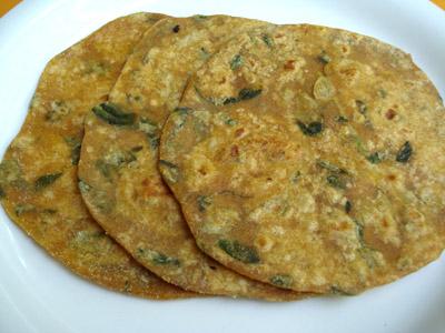 How to prepare tamil recipe Vazhakkai Chapathi